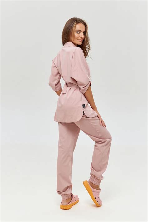 Beauty Salon Uniform Esthetician Uniform Of Coat And Pants Cosmetology
