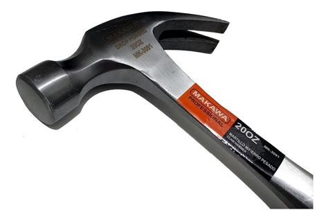Martillo UÑa Makawa 20 Oz Con Mango De Fibra De Vidrio