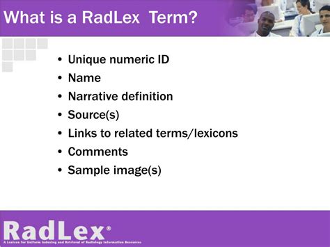 PPT RadLex Unified Terminology For Radiology PowerPoint Presentation