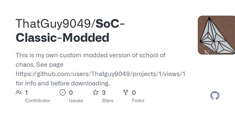 Github Thatguy9049soc Classic Modded This Is My Own Custom Modded Version Of School Of Chaos