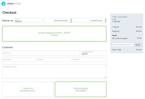 Step By Step Checkout Deprecated — Cs Cart 418x Documentation