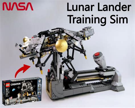 Lego Moc Lunar Lander Training Sim By Krugaar Rebrickable Build