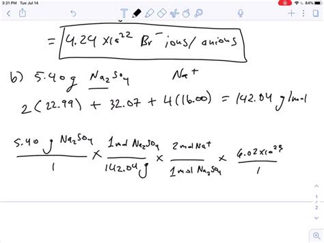 Solved Calculate The Number Of Cations And Anions In Each Of The Following Compounds A 8 38 G
