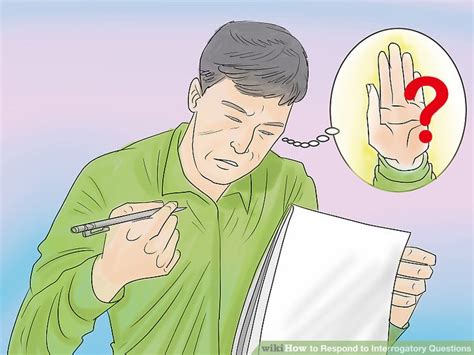 How To Respond To Interrogatory Questions With Pictures