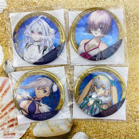 Fgo ガチャメイト ホログラム缶バッジセット メルカリ
