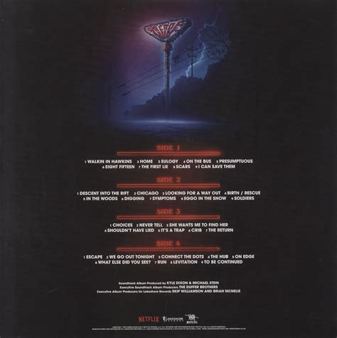 Kyle Dixon And Michael Stein Stranger Things 2 Purple With White Splat —