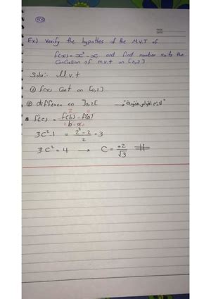 Calculus 1 Summary Revision 35 Studocu