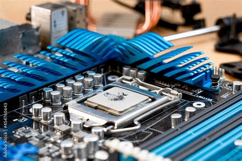 Thermal Grease Or Thermal Compound To A CPU New Change For Performance Repair Concept Of