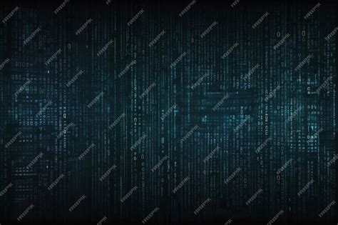 Premium Photo Binary Code Background Digital Abstract Technology Background Cyber Abstract