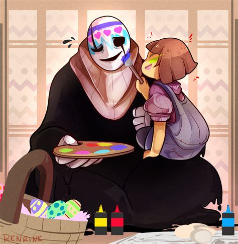 Автор Wd Gaster Frisk Undertale персонажи Undertale