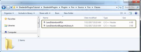 Creating A New Global Shader As A Plugin In Unreal Engine Unreal Engine 54 Documentation