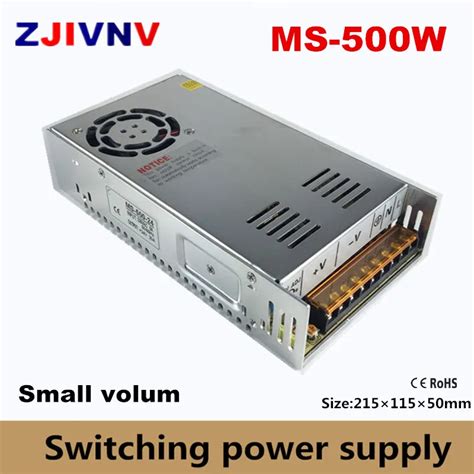 500w Small Volume Switching Power Supply Output 12v 15v 24v 36v 27v 48v