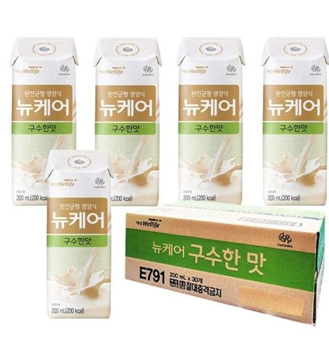 대상 뉴케어 구수한맛 200ml X 30팩빨대형팩 티몬