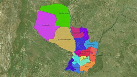 Population Distribution In Paraguay 1950 2022 Youtube