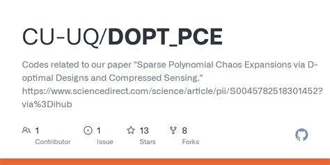 Github Cu Uqdoptpce Codes Related To Our Paper Sparse Polynomial