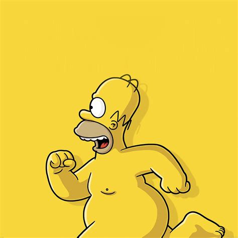 Papel de parede ilustração desenho animado Os Simpsons Homer