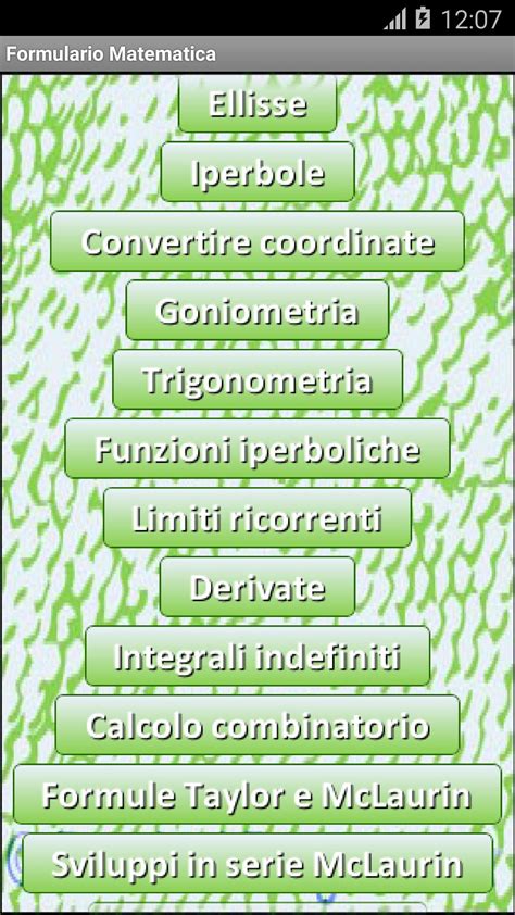 Formulario Matematica เวอร์ชันล่าสุด 10 สำหรับ Android