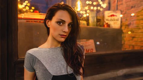 Wallpaper Women Face Portrait Depth Of Field 2048x1152 Motta123 1174414 Hd Wallpapers