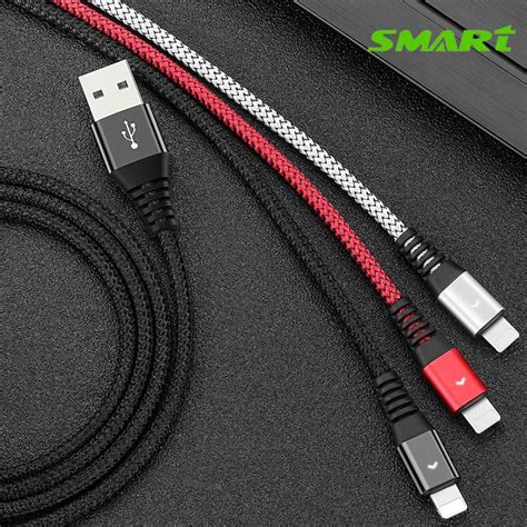 Jual Kabel Charger Fast Charging Micro USB Cable Dengan LED Indikator Shopee Indonesia