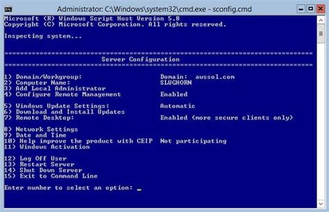 Setup A Domain Controller With Windows Server Core