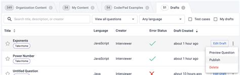 Creating And Editing Questions Coderpad Interview Docs