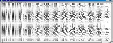 Extract Of Microsoft Proxy Server 20 Log File Download Scientific Diagram