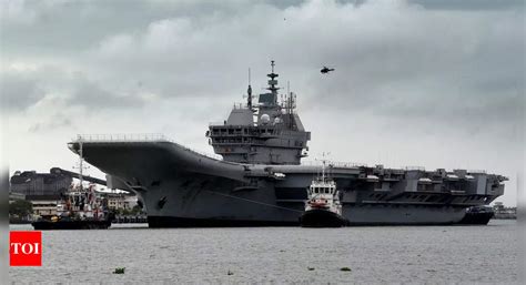 Indias First Indigenous Aircraft Carrier Begins Another Phase Of Sea