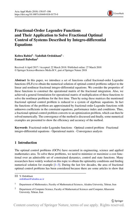 Fractional Order Legendre Functions And Their Application To Solve Fractional Optimal Control Of