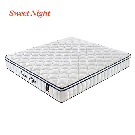 Latex Hotel Bamboo Twin Foam Pocket Spring Mattress China Pillow And