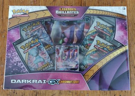 Coffret Pokemon Darkrai Chromatique SL3 5 Légendes Brillantes