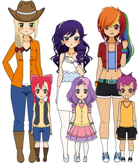 Cmc With Thier Sisters By Roseprincessmitia On Deviantart