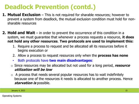 Lecture 6 Deadlocks 1 1pptx