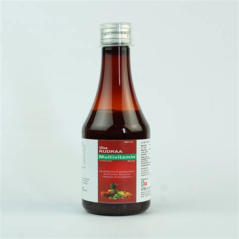 Rudraa Forever Multivitamin Syrup 200 Ml 3 Combo Pack Rudraa Forever