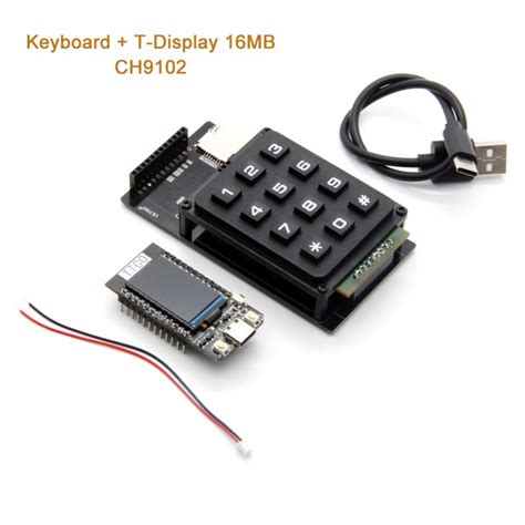 Lilygo Ttgo T Display Keyboard T Display 16mb Ch9102 Esp32 Wifi