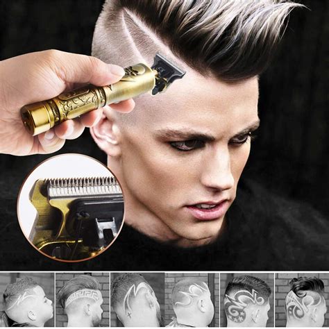 Cortadora De Pelo Sin Cables Para Hombres Cortado Grandado