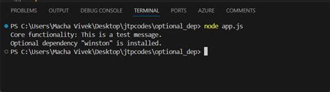 Optional Dependencies In Nodejs Tpoint Tech