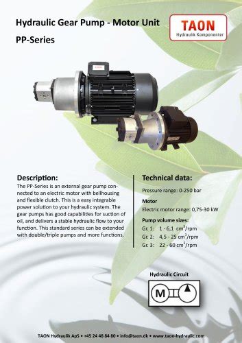 Pmd 6 12 25 45 Taon Hydraulik Komponenter Aps Pdf Catalogs