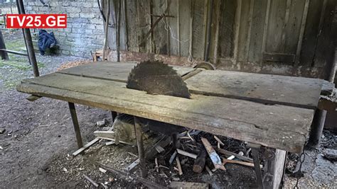 შუახევში უკანონო სახერხი საამქრო გამოავლინეს