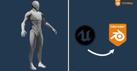 Artstation How To Export The Ue5 Mannequin Into Blender For Scale