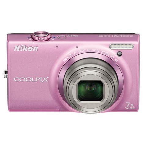 Компактный фотоаппарат Nikon Coolpix S6150, розовый - купить по ...