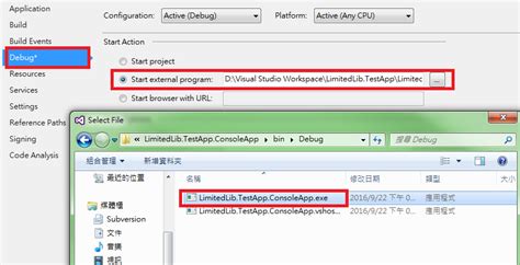 Visual Studio Debug Class Library