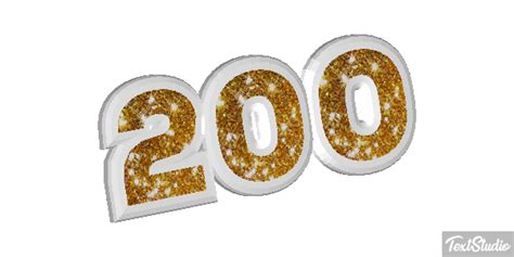 200 Number Animated  Logo Designs