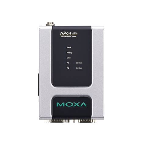 MOXA NPort 6250 S SC T Serial To Ethernet Device Server Easy World Automation
