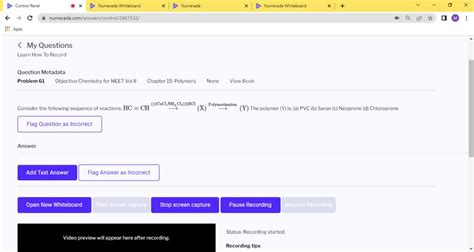 ⏩solved Consider The Following Sequence Of Reactions Hc ≡ch 1 … Numerade