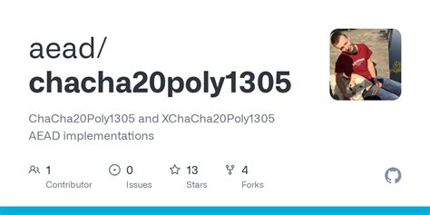 Github Aead Chacha Poly Chacha Poly And Xchacha Poly