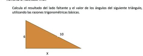 Solved Ayuda Porfa Tema Teorema De Pitágoras Y Razones