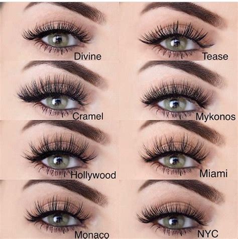 Types Of Eyelashes