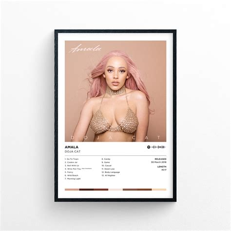 Doja Cat Amala Black Cat Print Club