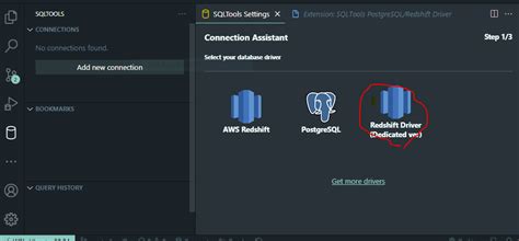 Unable To View Schema For Redshift · Issue 604 · Mtxrvscode Sqltools