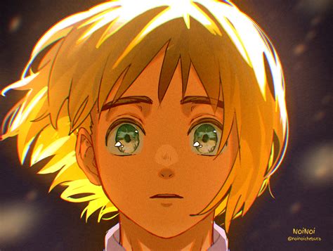 Armin Arlert Shingeki No Kyojin Drawn By Noinoichebura Danbooru